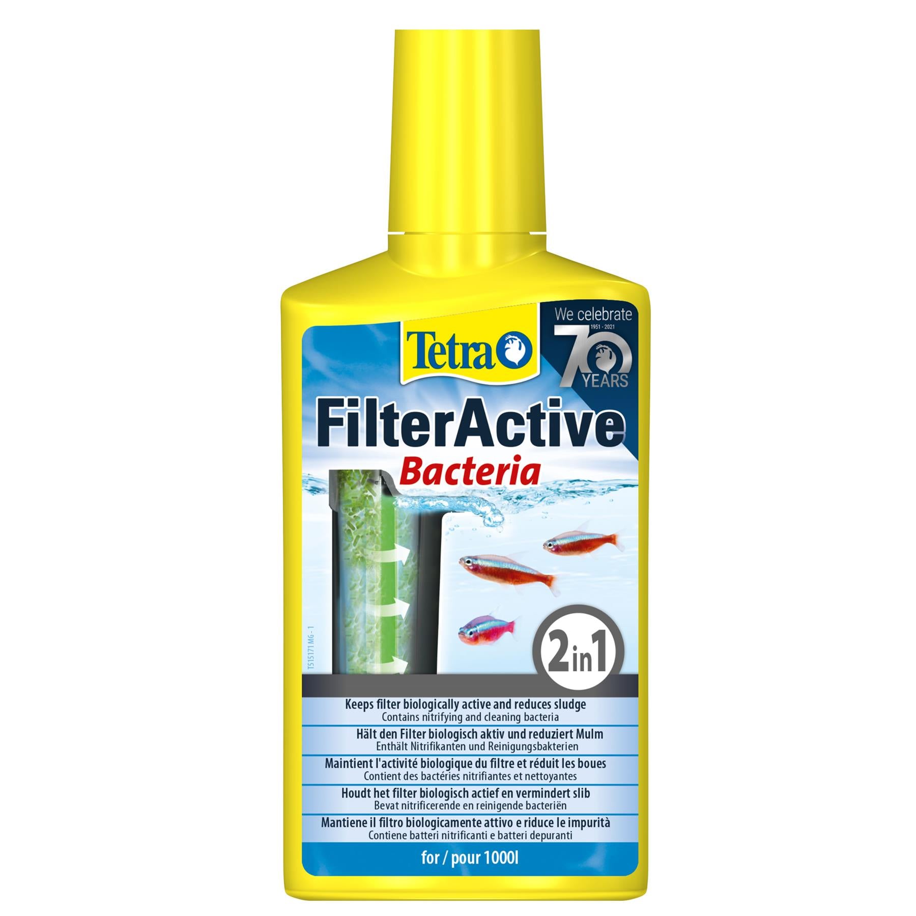 Tetra FilterActive Water Treament | 250ml Biological Booster