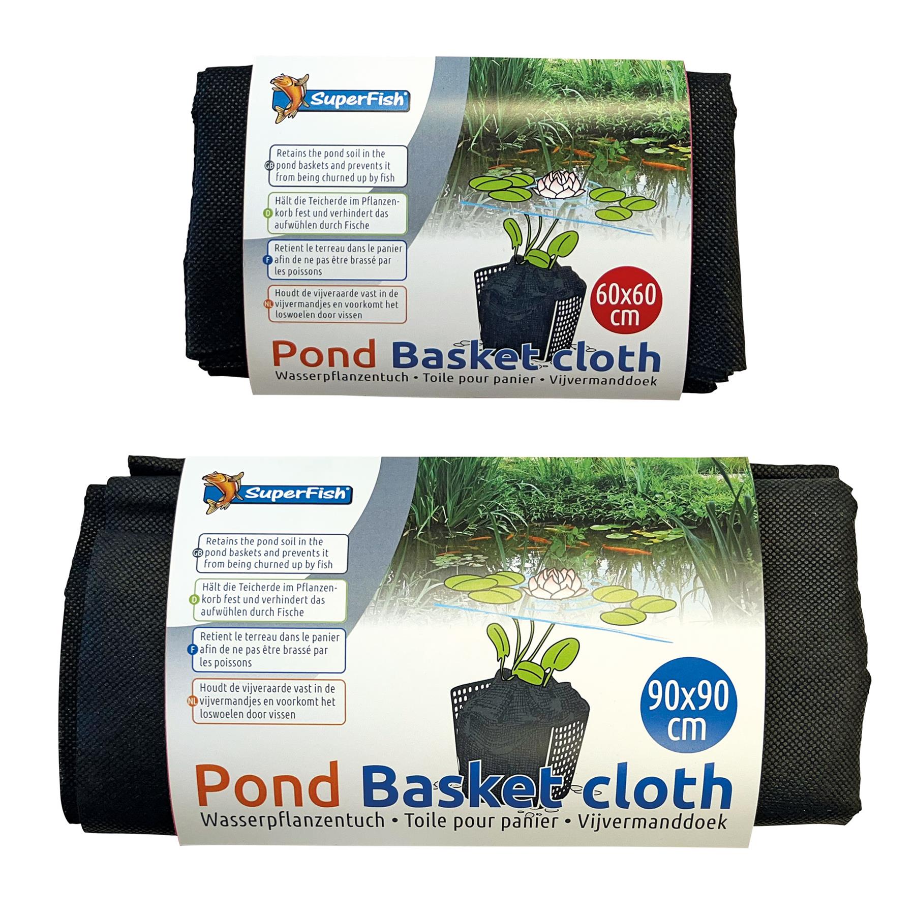 Superfish Pond Basket Cloth | Aquatic Liners for Pond Plants