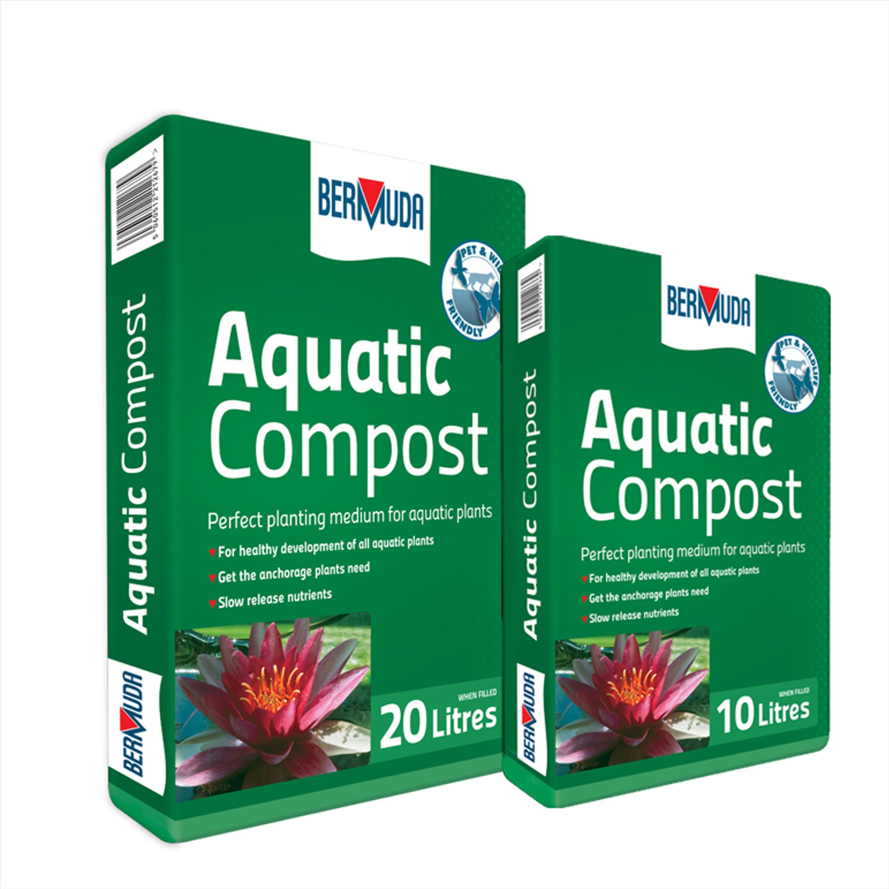Bermuda Aquatic Pond Plant Compost 10/20L | Planting Soil Substrate