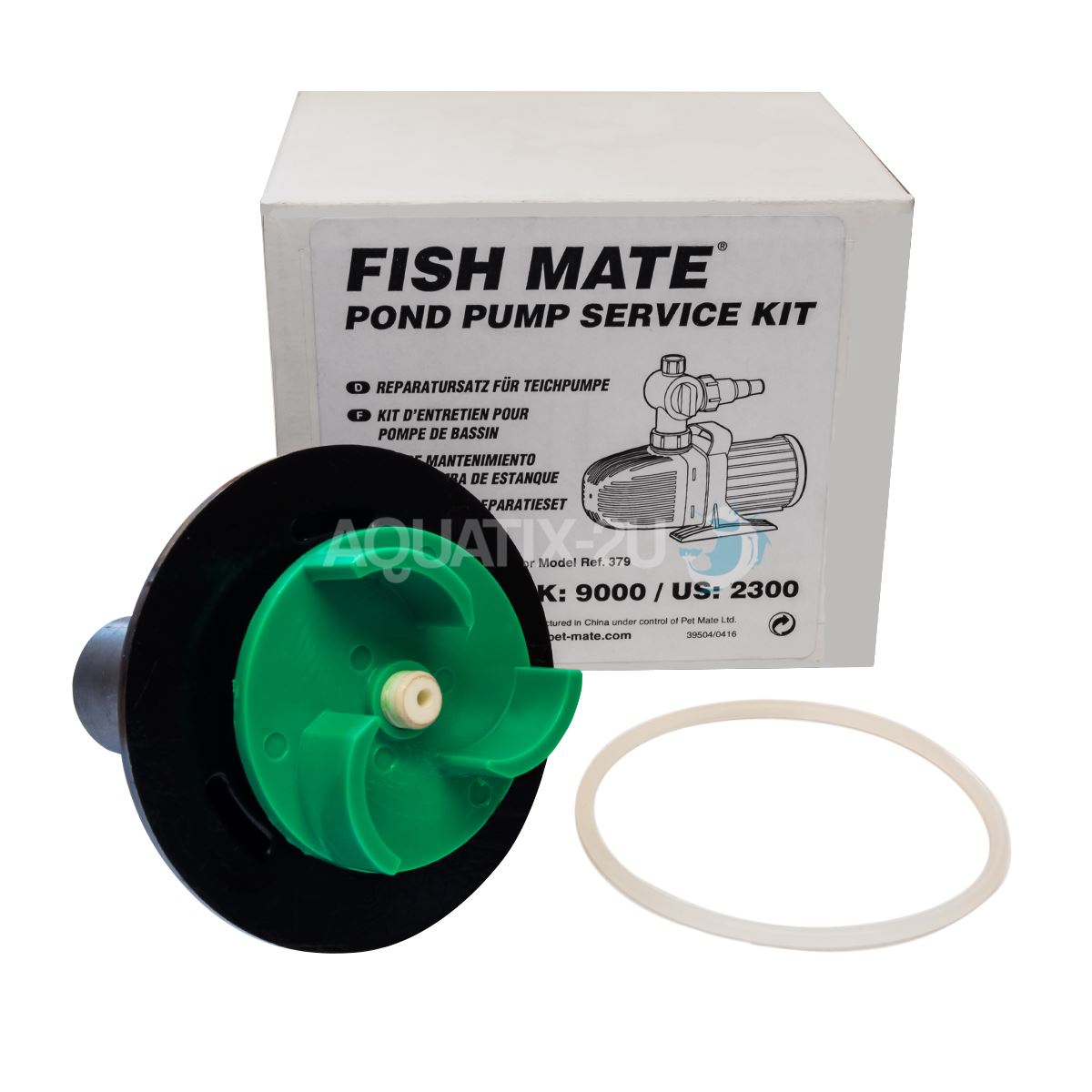 Fish Mate Impeller Service Kit Pond Pump Replacement Rotor Spare
