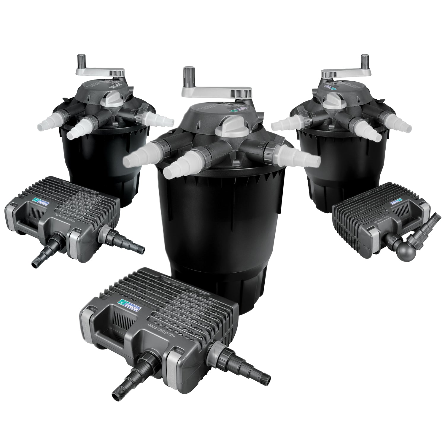 Hozelock Complete Bioforce Fish Pond Filter Kit & UVC Aquaforce Pump