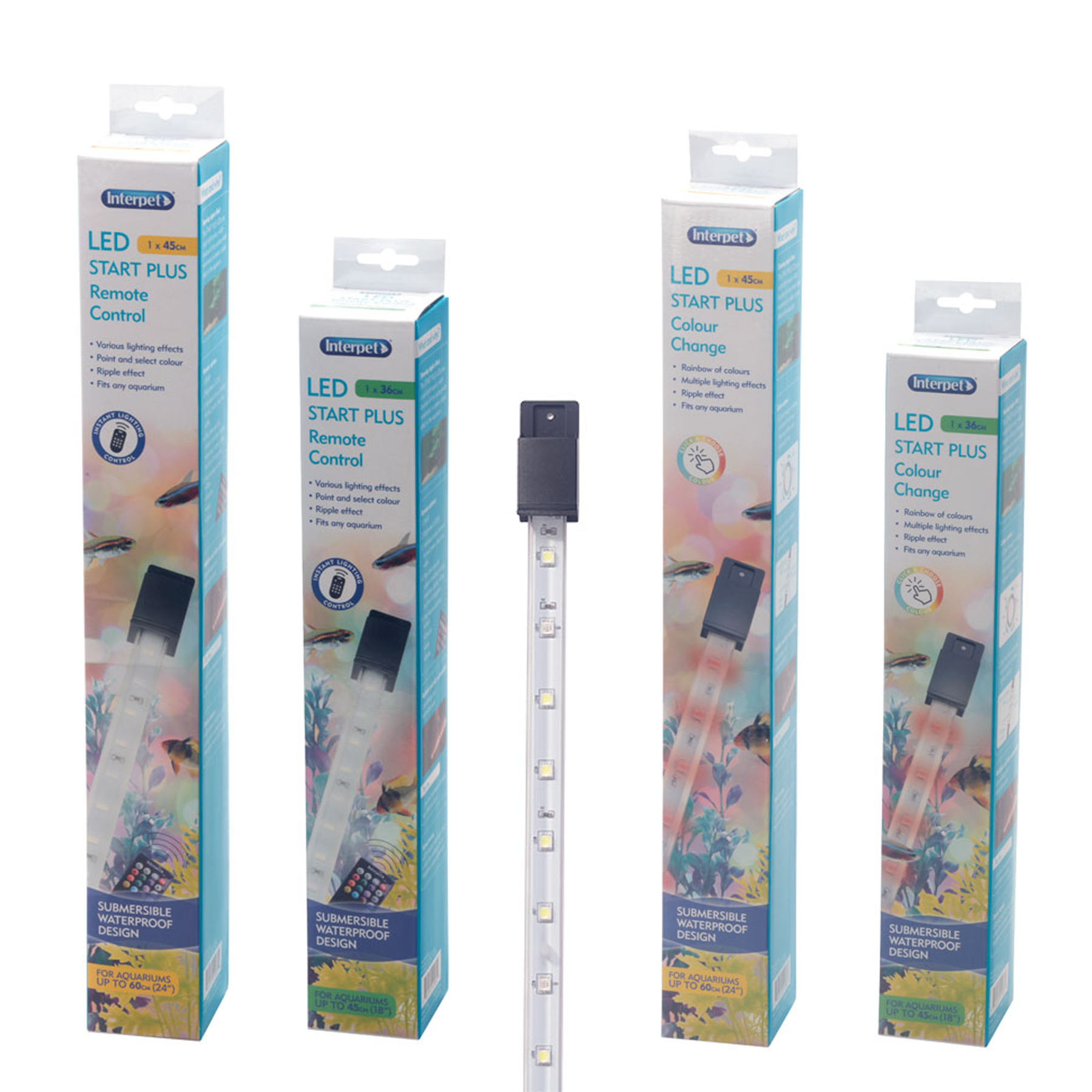 Interpet LED Start Plus Aquarium Light Systems | Submersible Lighting