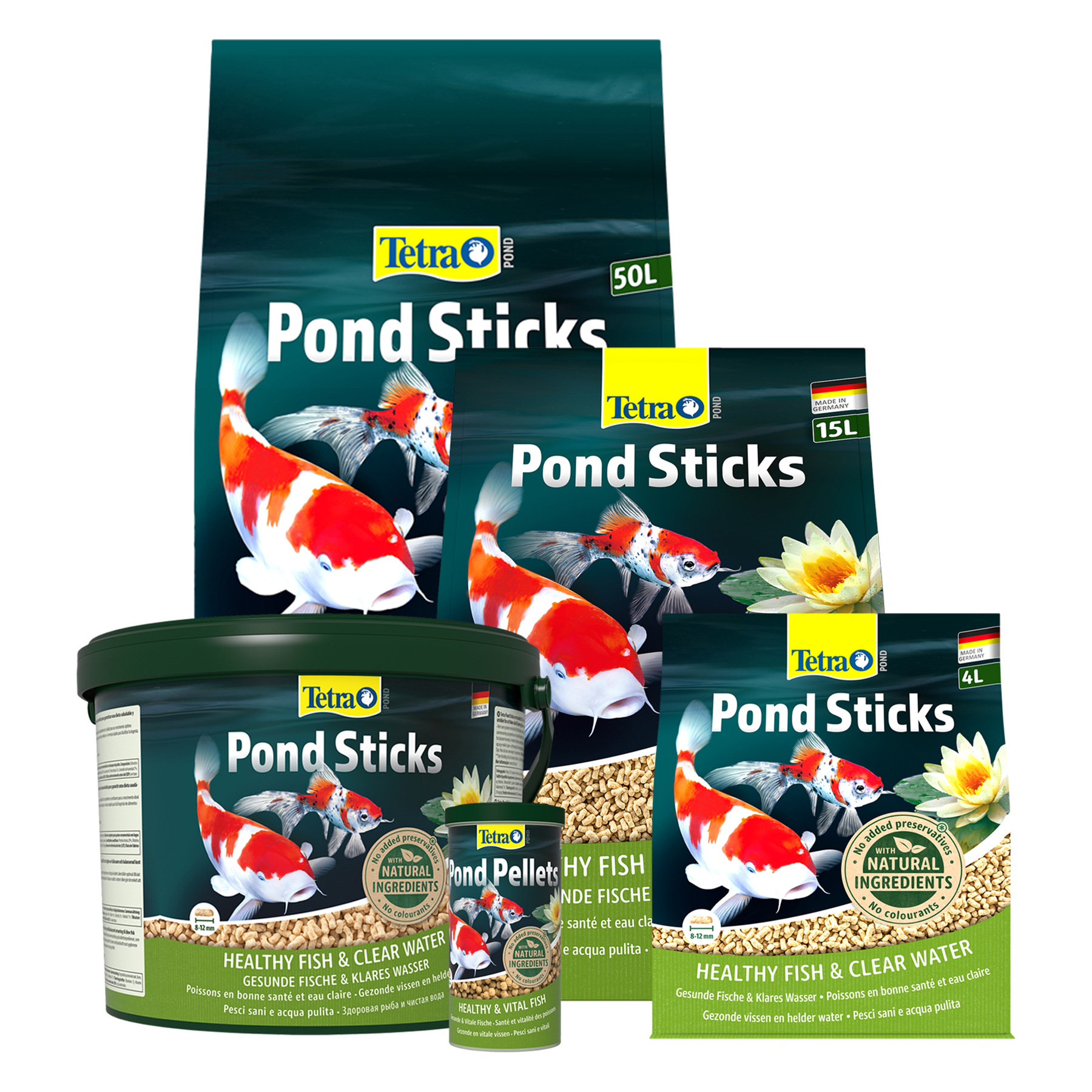 Pond Fish Food & Pellets - Aquatix-2u